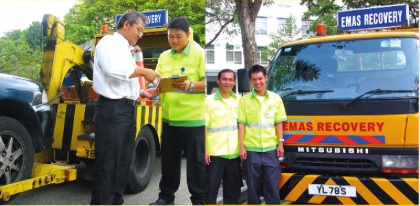 EMAS Recovery @ Land Transport Authority (LTA) Hampshire Office