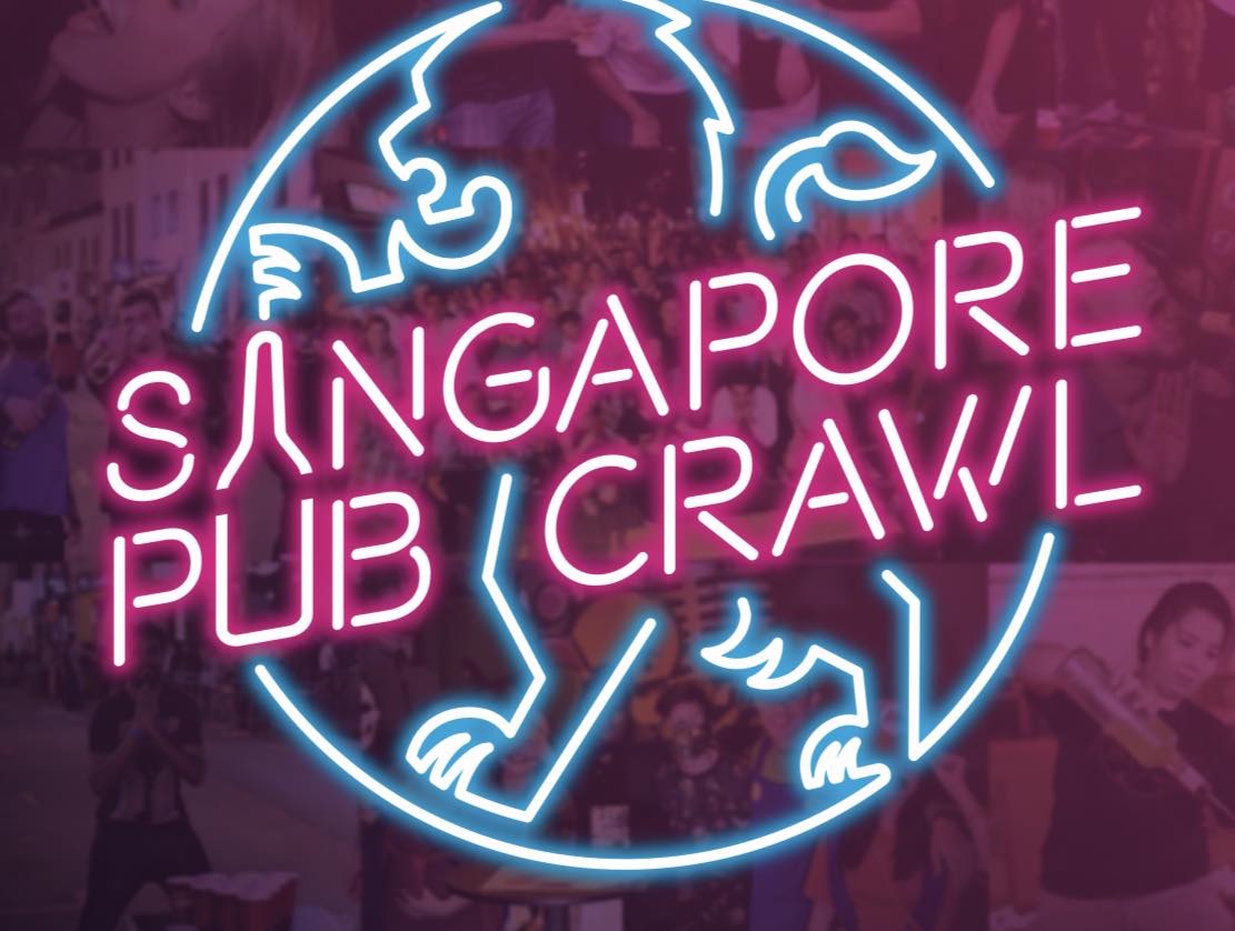 Singapore Pub Crawl Half Day Tour @ Boat Quay Shop Houses