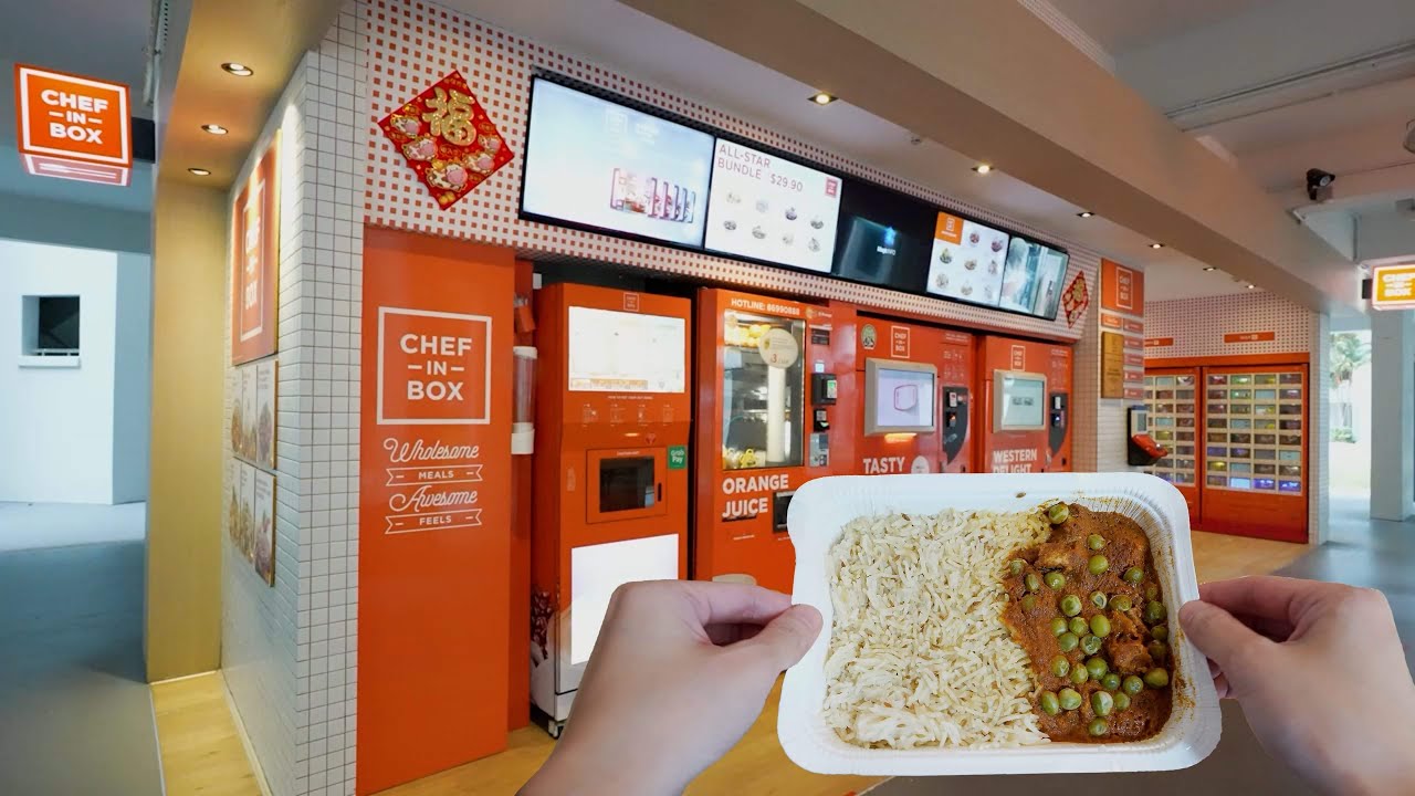 Chef in a Box (Vending Machine Cafe) @ Sin Hwa Dee Foodstuff Industries