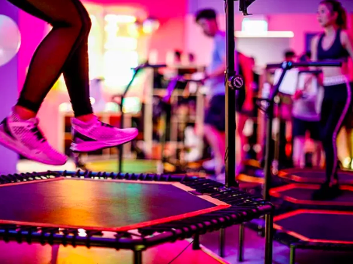 Jumping Trampoline Fitness in Singapore @ Far East Plaza