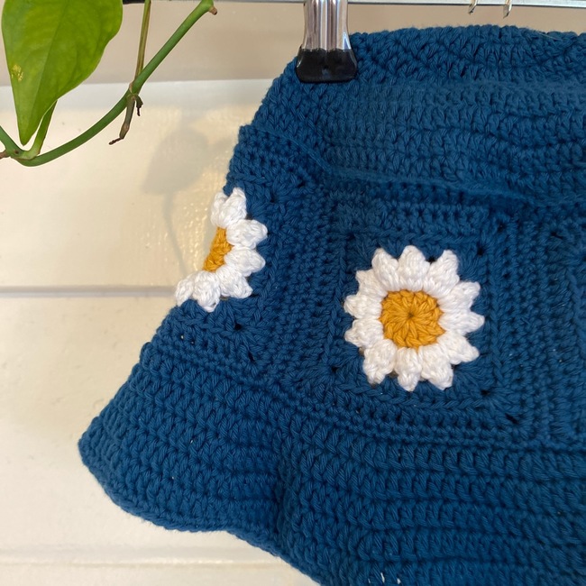 Daisy Bucket Hat Crochet Workshop in Singapore @ KAP Residences