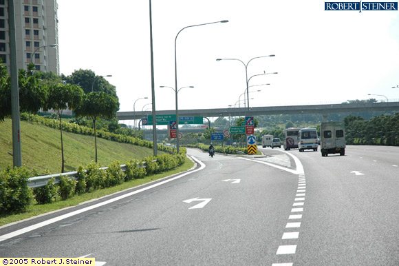 Tampines Expressway (TPE) Exit 10 Images Singapore Highway Images